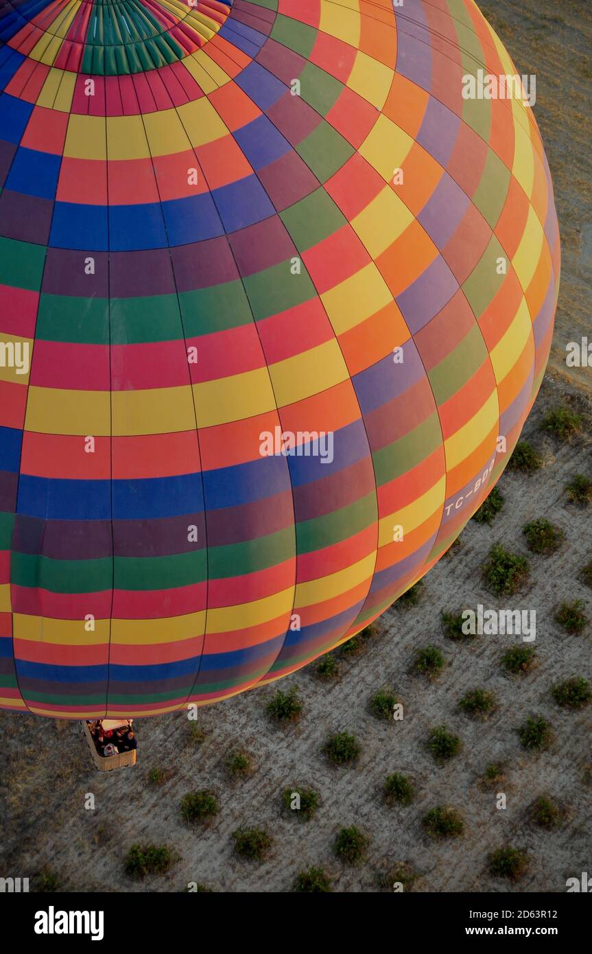 Hot air balloon view hi-res stock photography and images - Alamy