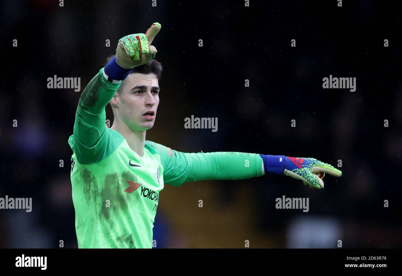 Chelsea goalkeeper Kepa Arrizabalaga Stock Photo - Alamy