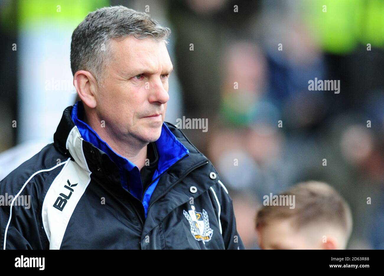 Port Vale manager John Askey Stock Photo - Alamy