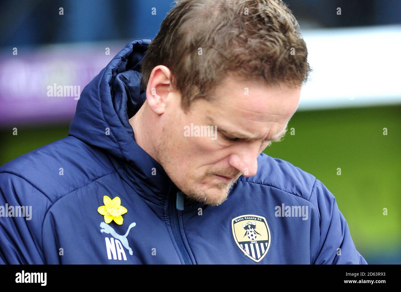 Notts County manager Neal Ardley Stock Photo - Alamy