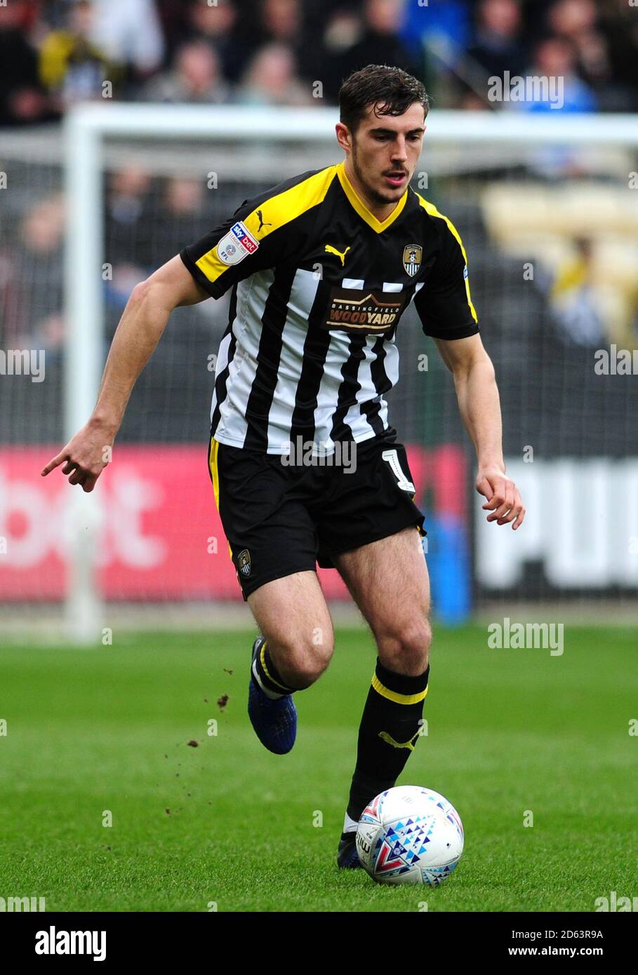 Notts County's Sam Stubbs Stock Photo - Alamy