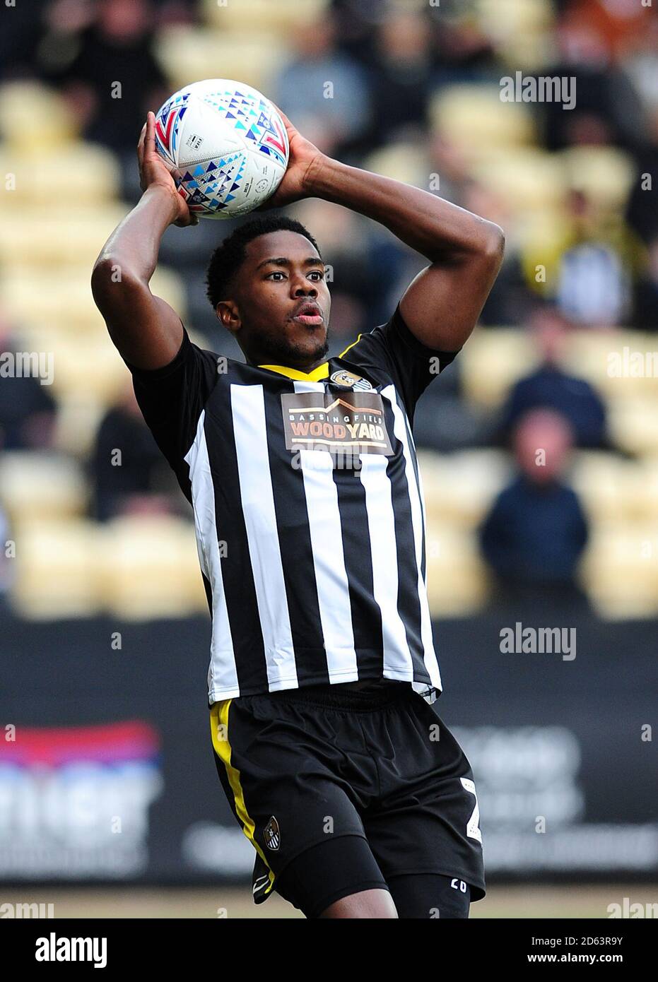 Notts County's Mitchell Rose Stock Photo - Alamy