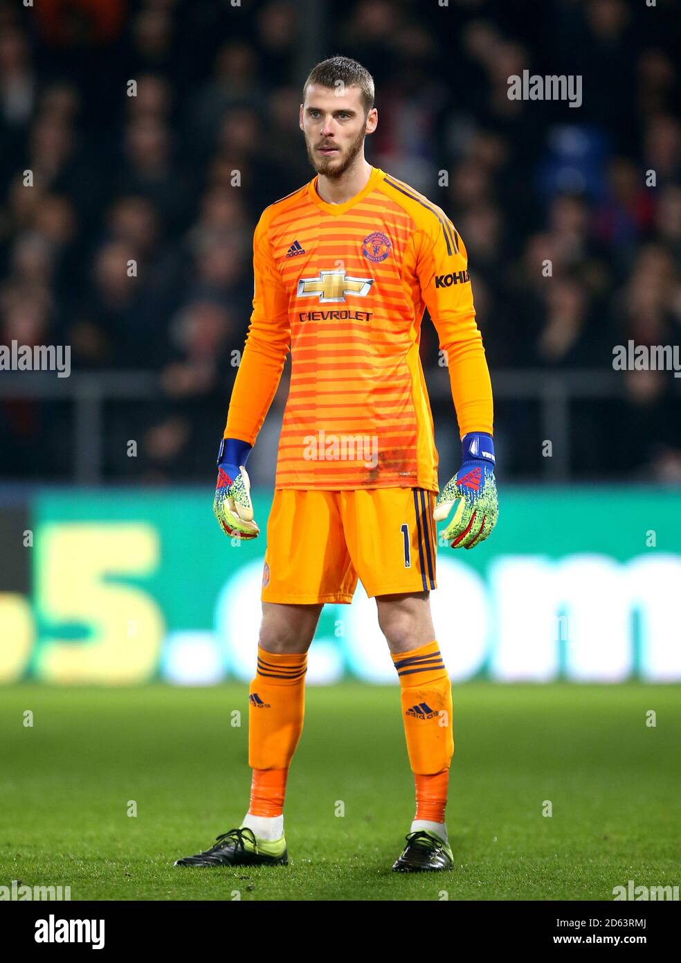 Manchester United goalkeeper David de Gea Stock Photo - Alamy