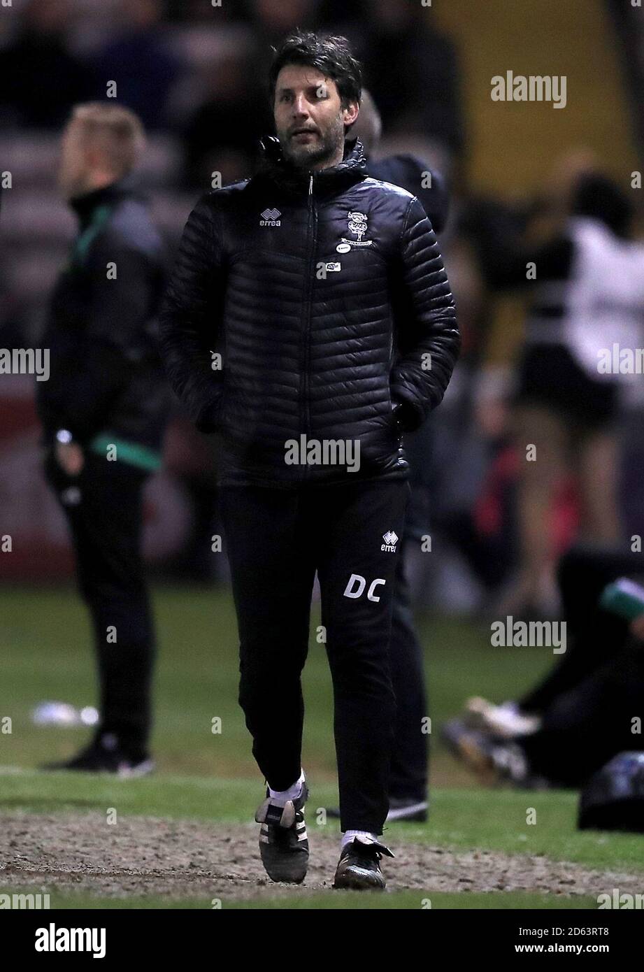 Lincoln City manager Danny Cowley Stock Photo - Alamy
