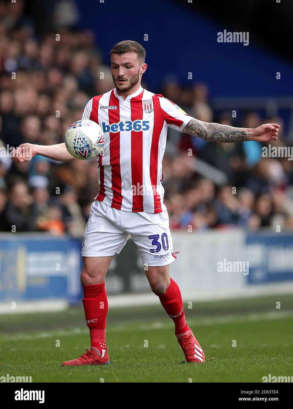 Stoke City's Tom Edwards Stock Photo - Alamy