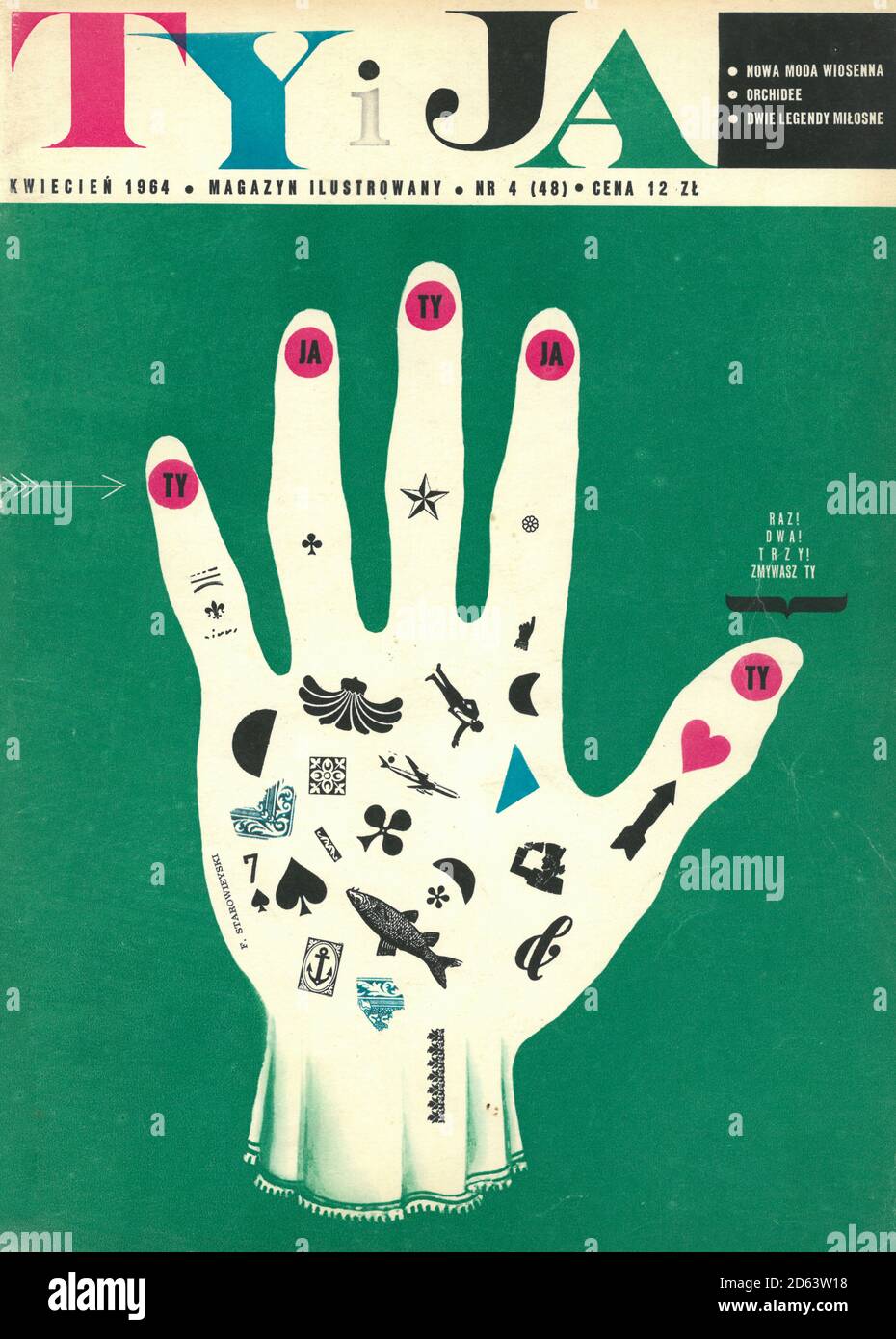 Vintage polish school of posters hi-res stock photography and images ...