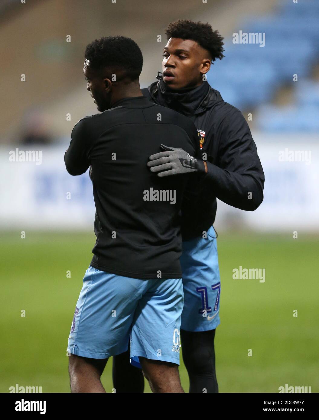 Coventry City's Brandon Mason (left) and Dujon Sterling Stock Photo - Alamy