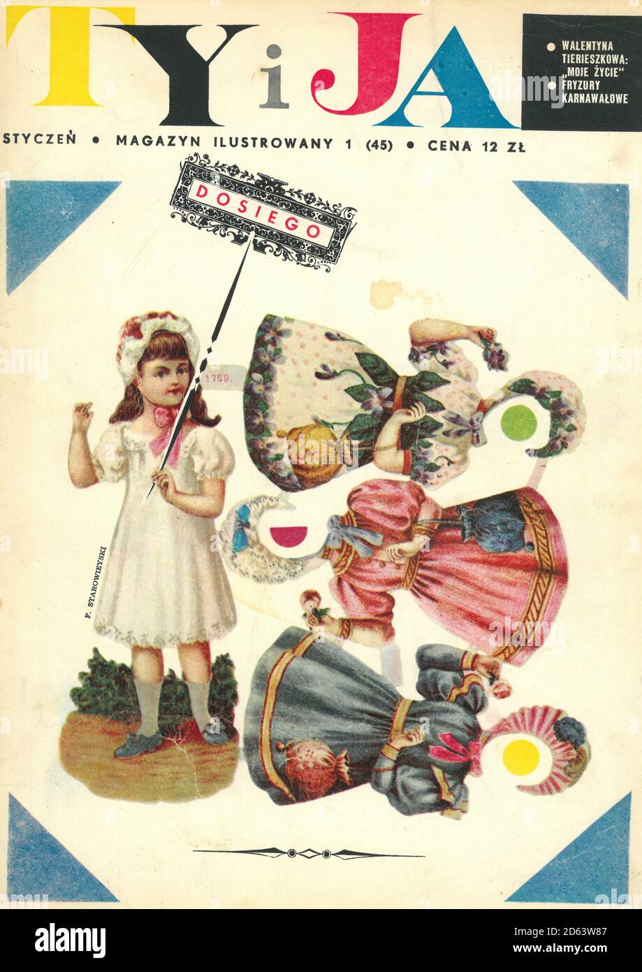 Cover of Ty i JA, Polish illustrated magazine, okładka magazynu TY i JA ...