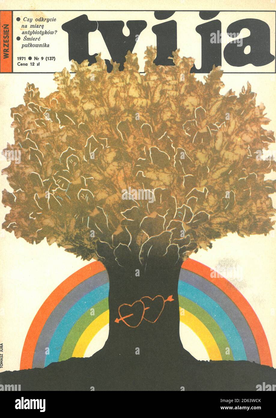 Cover of Ty i JA, Polish illustrated magazine, okładka magazynu TY i JA ...