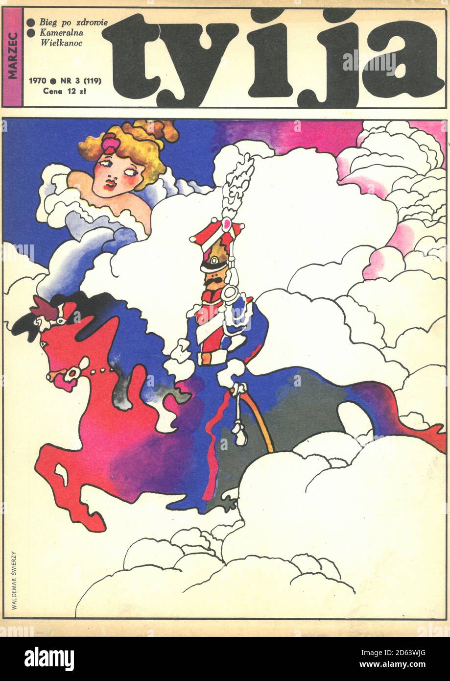 Cover of Ty i JA, Polish illustrated magazine, okładka magazynu TY i JA ...