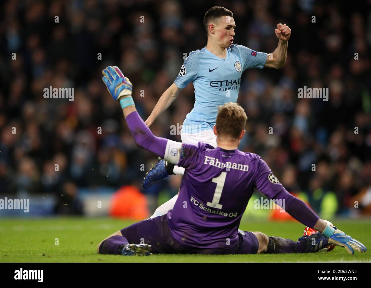 Manchester citys phil foden scores hi-res stock photography and images ...