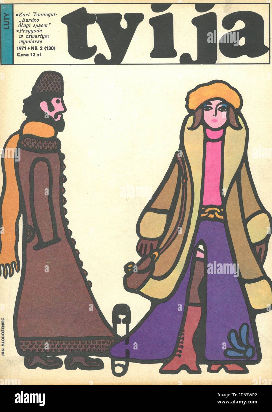 Cover of Ty i JA, Polish illustrated magazine, okładka magazynu TY i JA ...