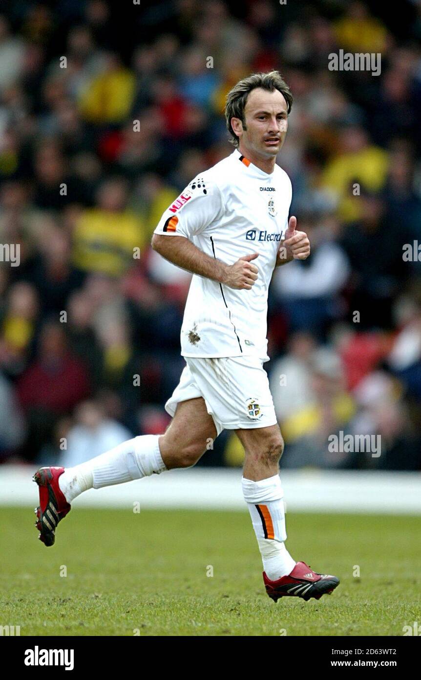 Ahmet Brkovic, Luton Town Stock Photo - Alamy