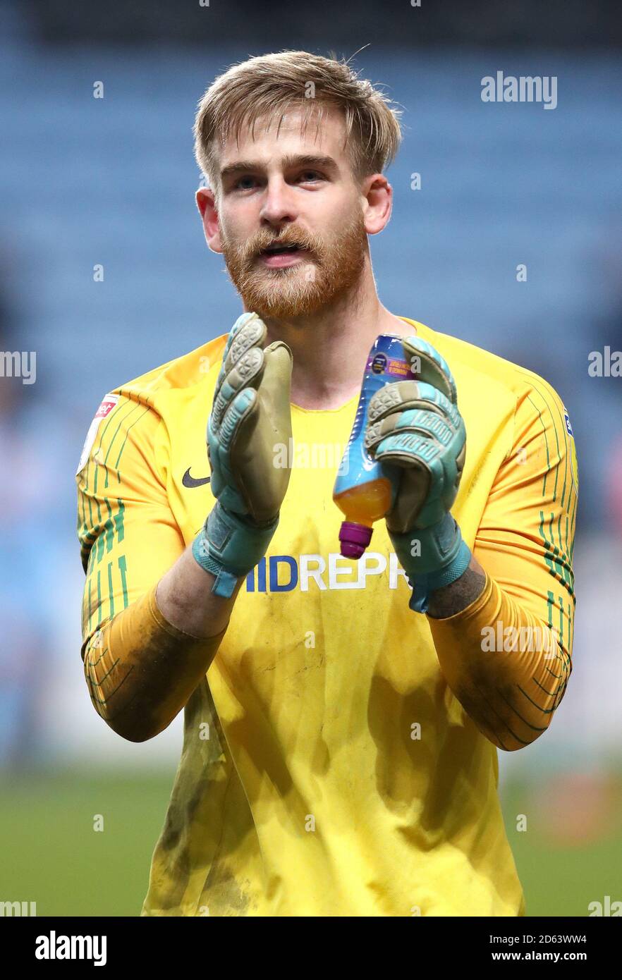 Coventry City goalkeeper Lee Burge Stock Photo - Alamy