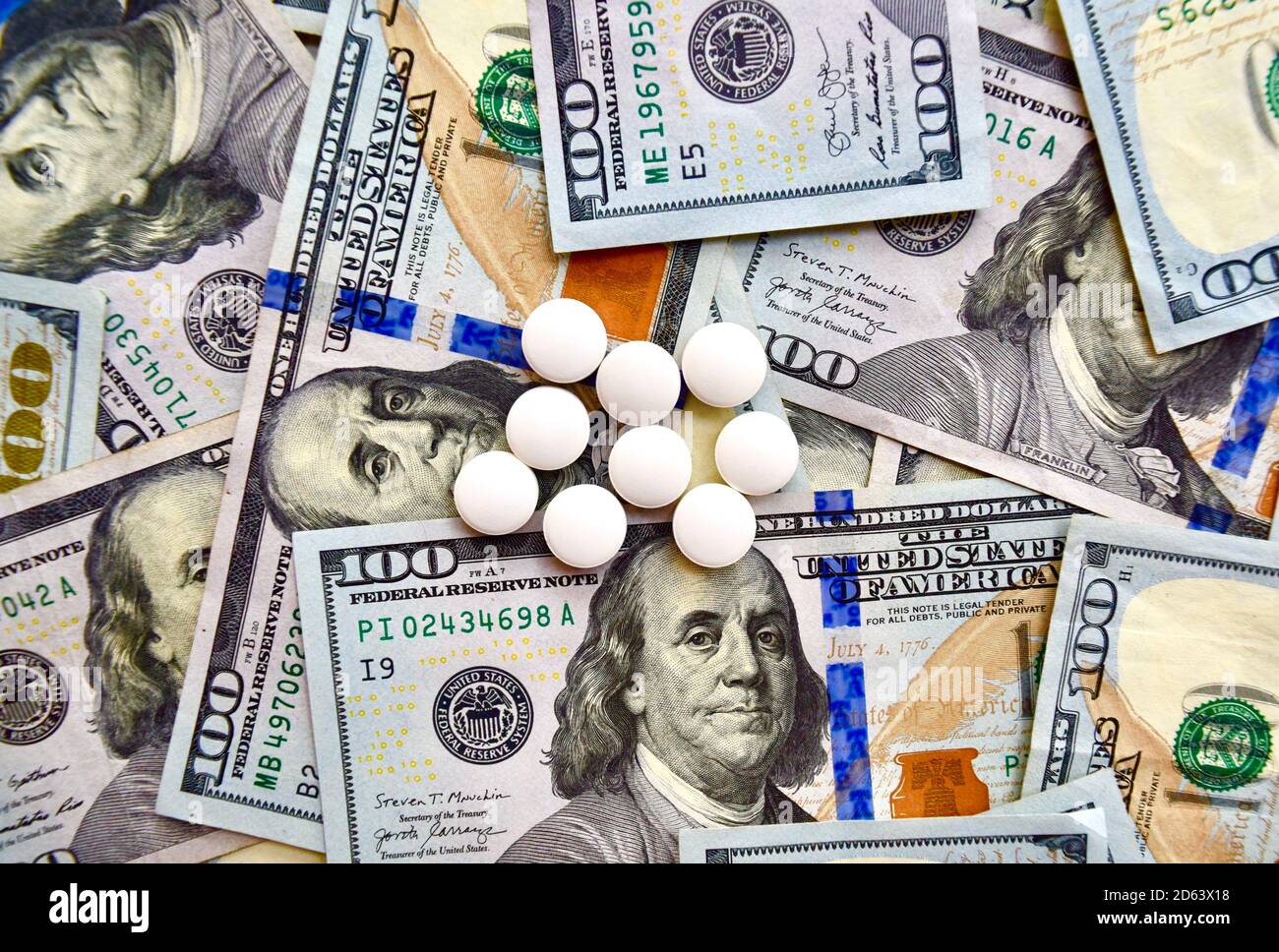 Real Stack Of Drug Money