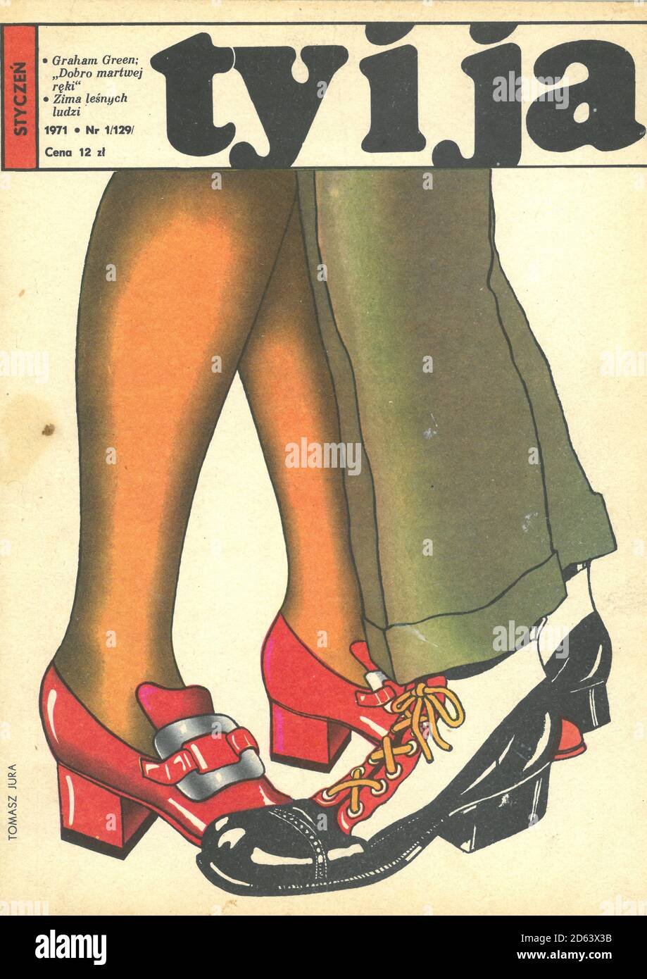 Cover of Ty i JA, Polish illustrated magazine, okładka magazynu TY i JA ...