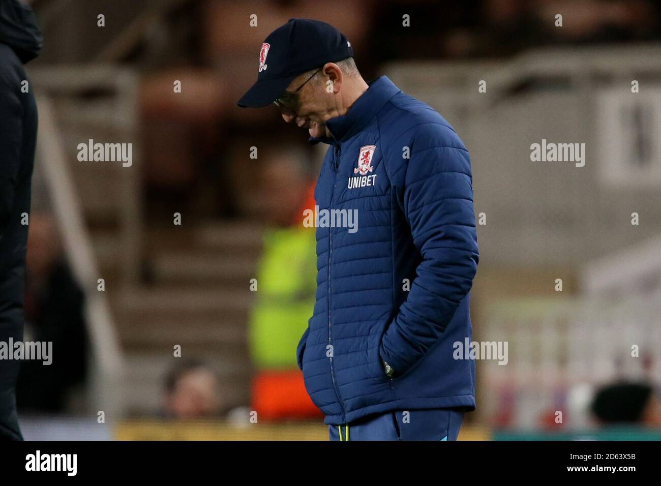 Middlesbrough manager Tony Pulis Stock Photo - Alamy