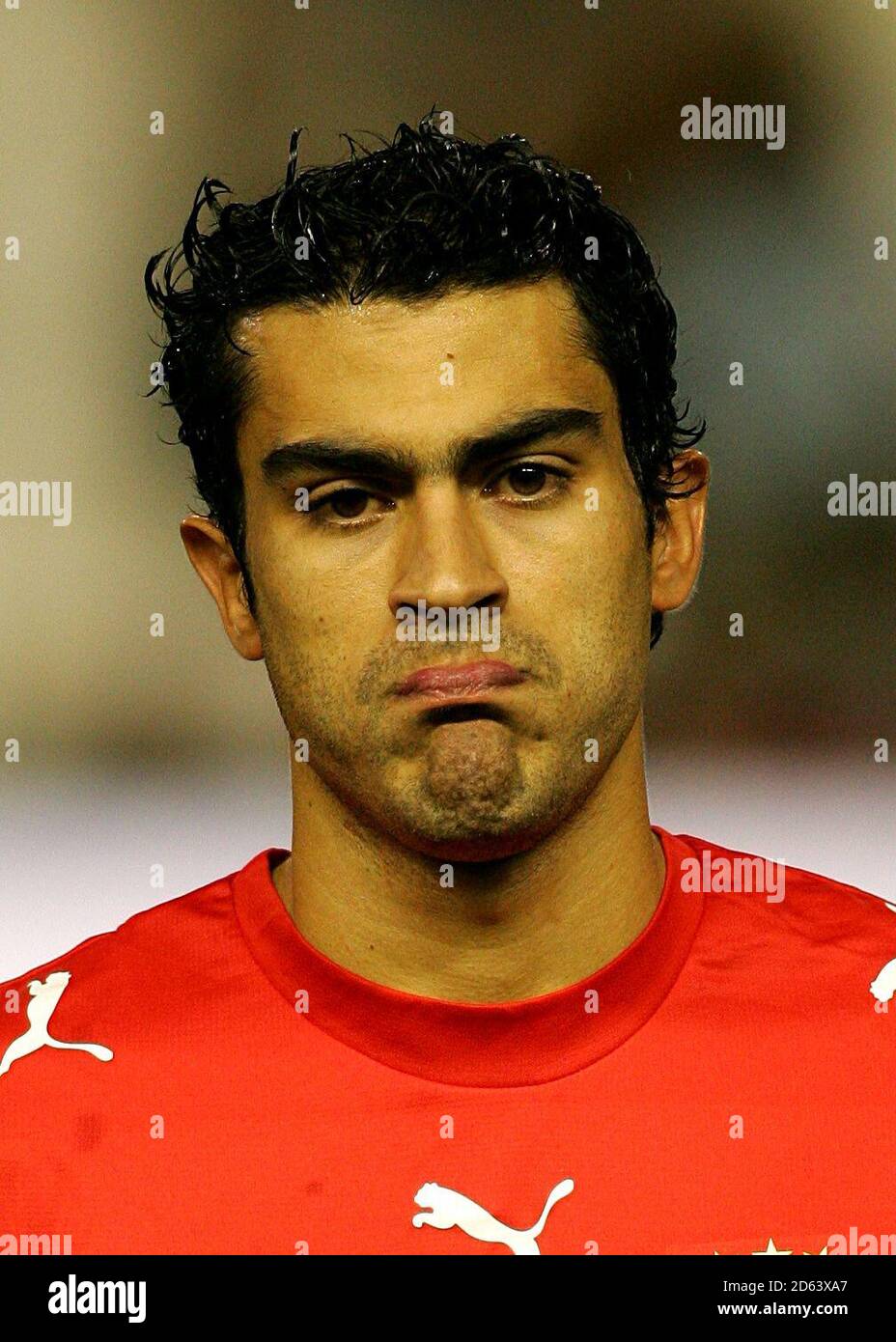 Nery Alberto Castillo, Olympiacos Stock Photo - Alamy