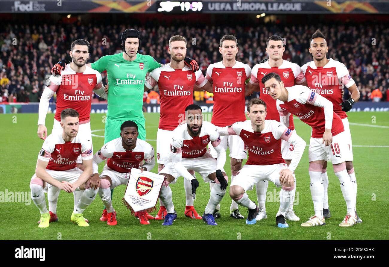 Arsenal team group hi-res stock photography and images - Alamy