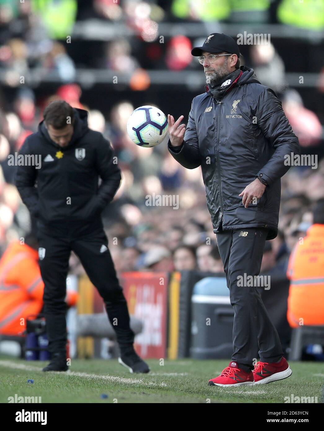 Liverpool manager Jurgen Klopp on the touchline Stock Photo - Alamy