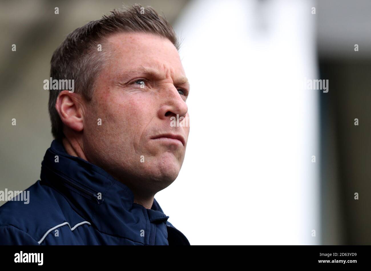 Millwall manager Neil Harris looks on Stock Photo - Alamy
