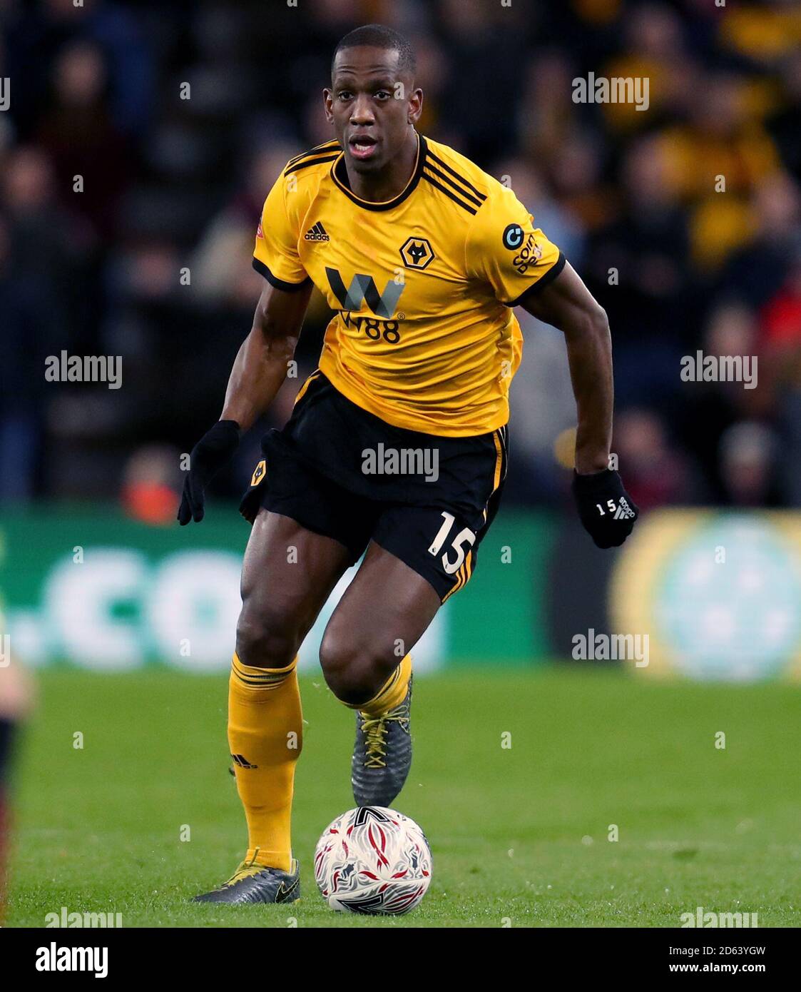 Wolverhampton Wanderers' Willy Boly in action Stock Photo - Alamy