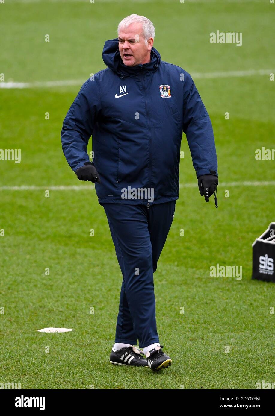 Coventry City Assistant Manager Adi Viveash Stock Photo - Alamy