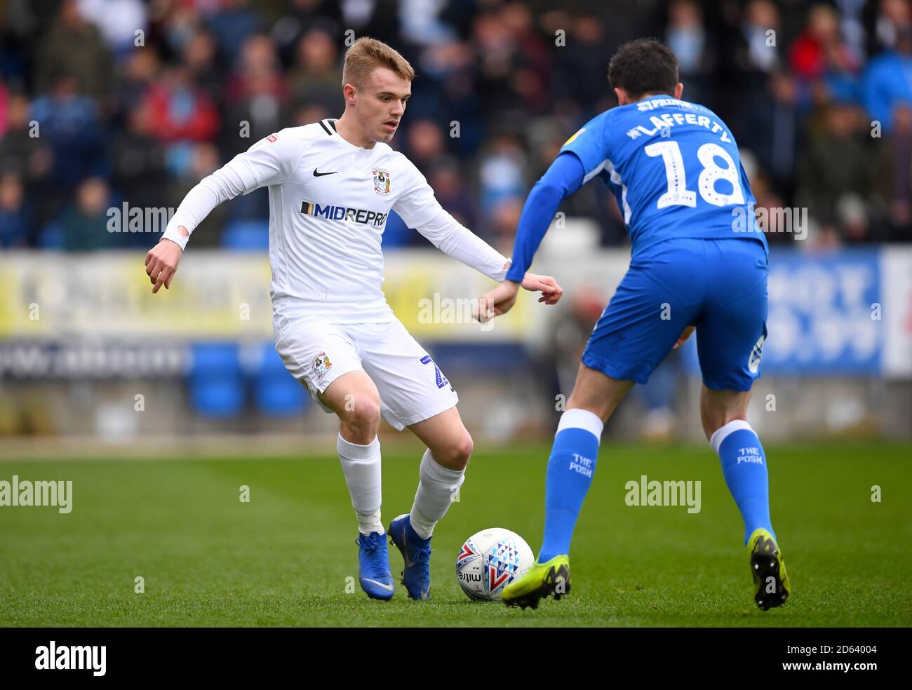 Coventry City's Luke Thomas Stock Photo - Alamy