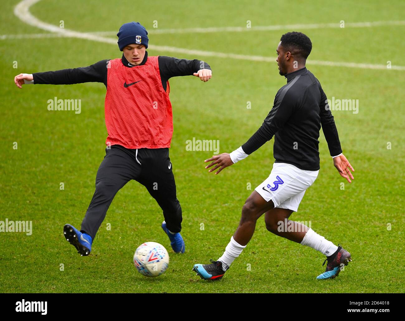 Coventry City's Luke Thomas (left) and Coventry City's Brandon Mason ...
