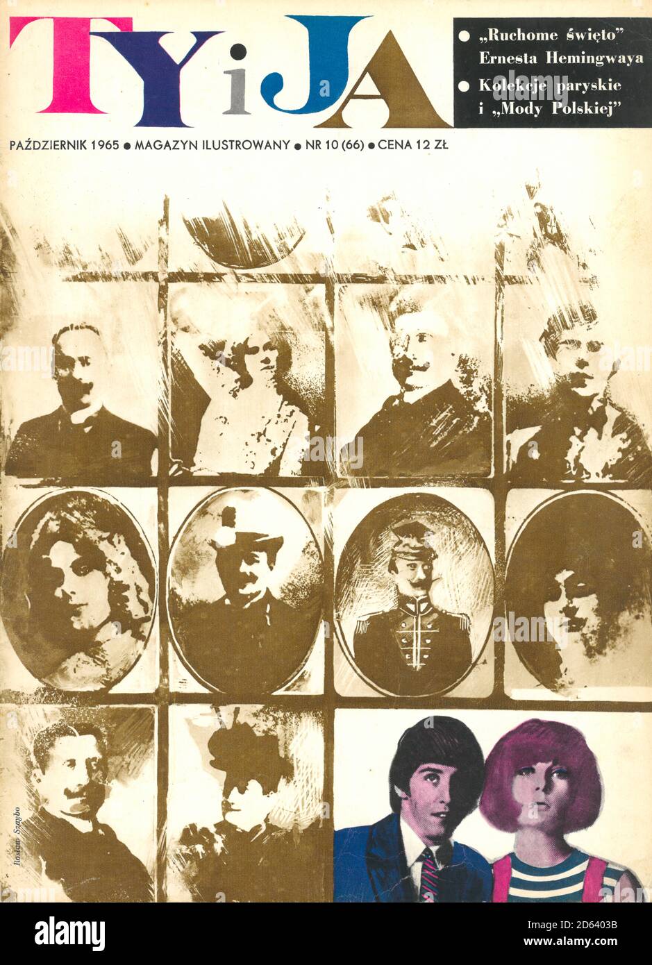 Cover of Ty i JA, Polish illustrated magazine, okładka magazynu TY i JA ...