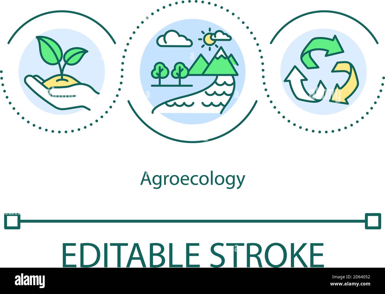 Agroecology concept icon Stock Vector Image & Art - Alamy