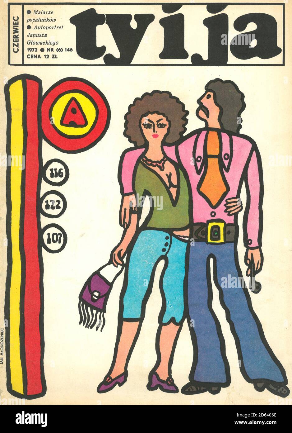 Cover of Ty i JA, Polish illustrated magazine, okładka magazynu TY i JA ...