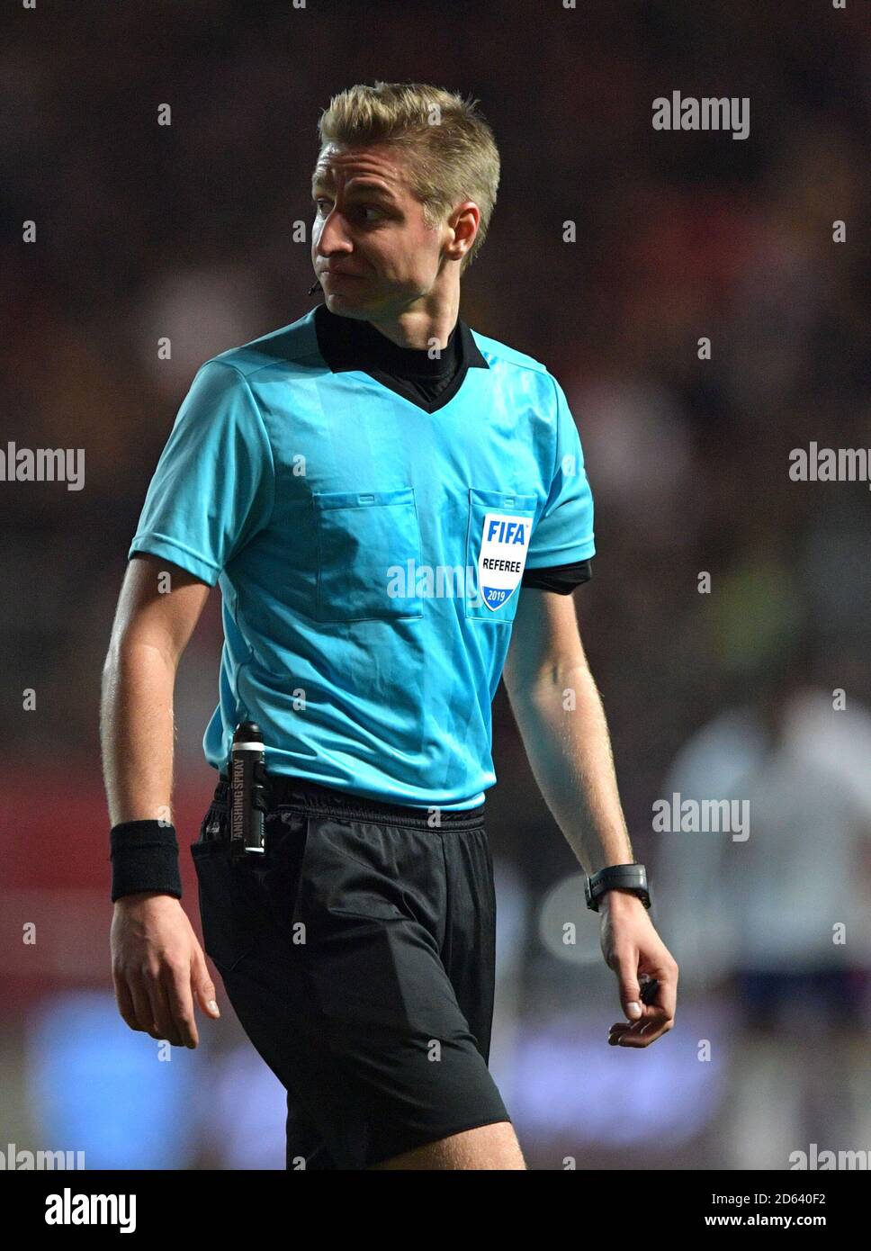 Referee Lawrence Visser Stock Photo - Alamy