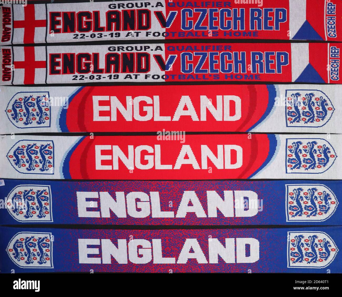England merchandise being sold outside Wembley Stadium Stock Photo - Alamy