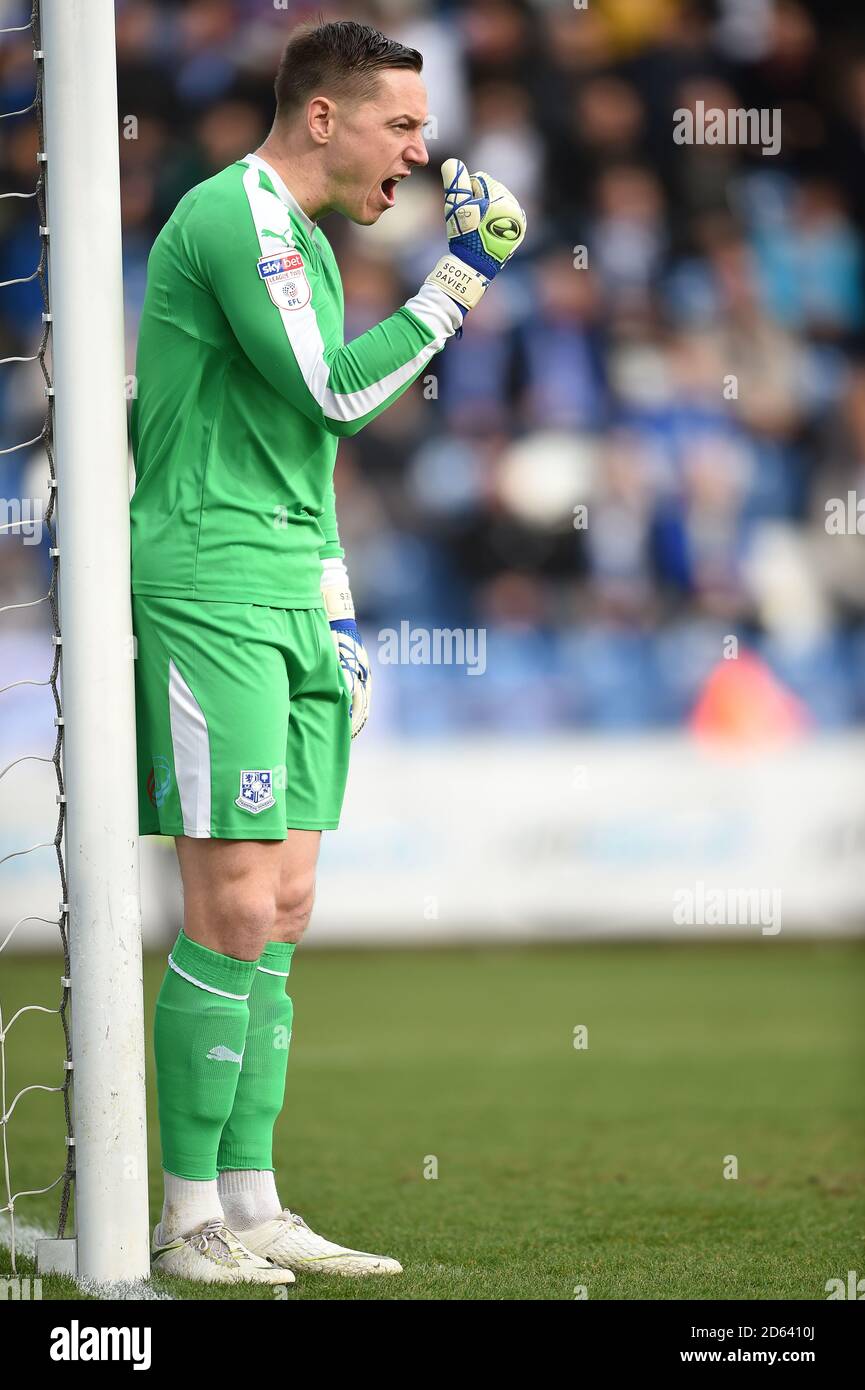 Tranmere rovers goalkeeper scott davies hi-res stock photography and ...