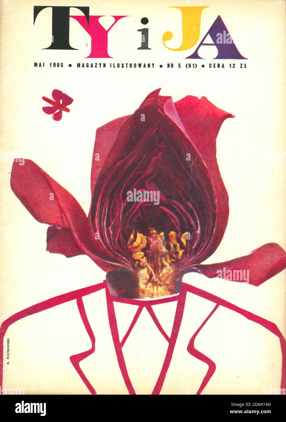 Cover of Ty i JA, Polish illustrated magazine, okładka magazynu TY i JA ...