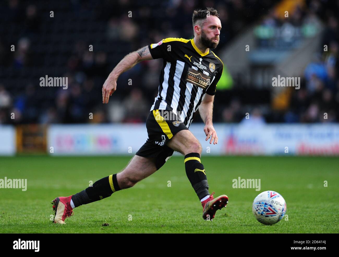 Notts County's Jim O'Brien in action Stock Photo - Alamy