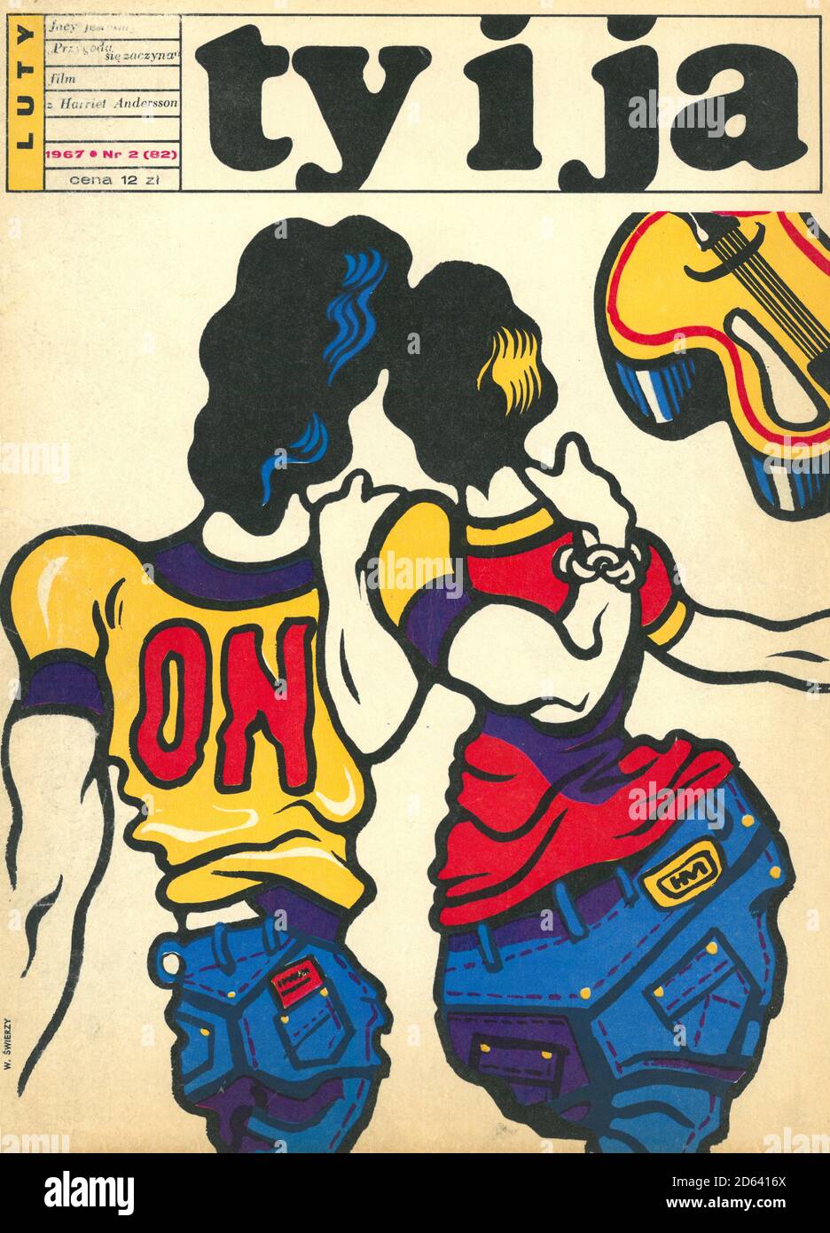 Cover of Ty i JA, Polish illustrated magazine, okładka magazynu TY i JA ...