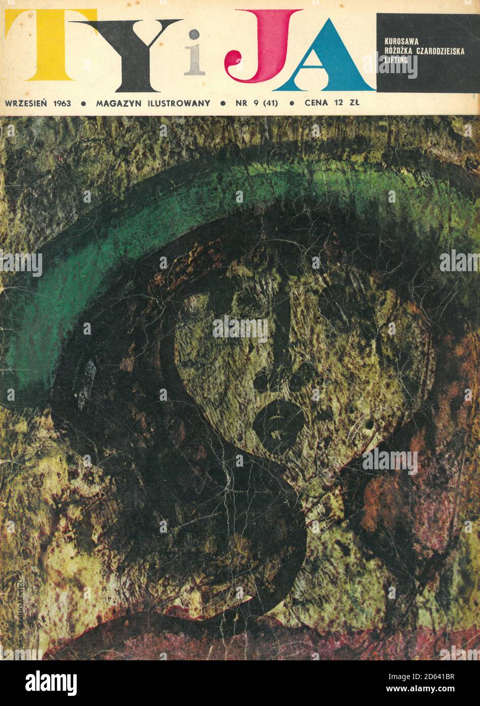 Cover of Ty i JA, Polish illustrated magazine, okładka magazynu TY i JA ...