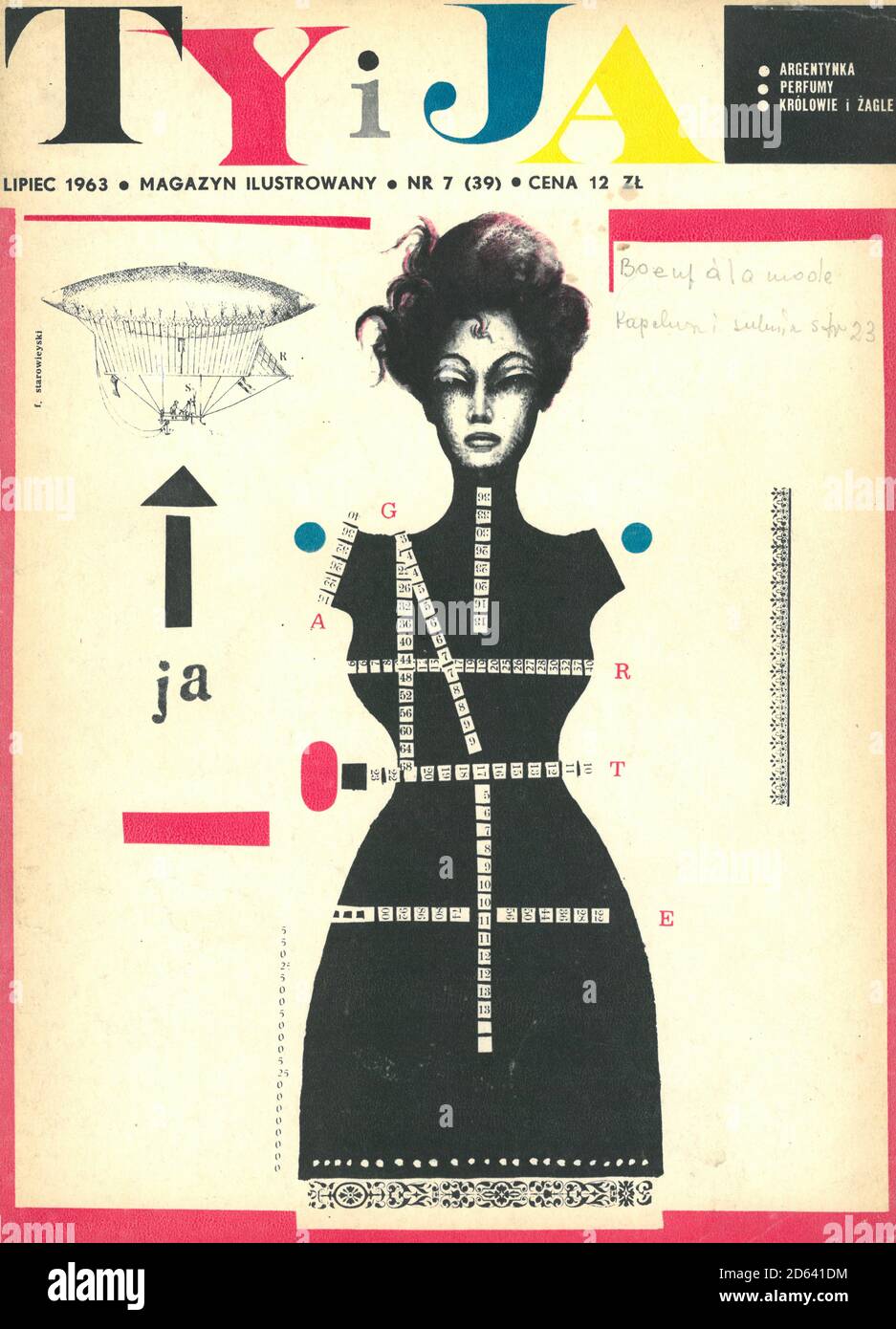Cover of Ty i JA, Polish illustrated magazine, okładka magazynu TY i JA ...