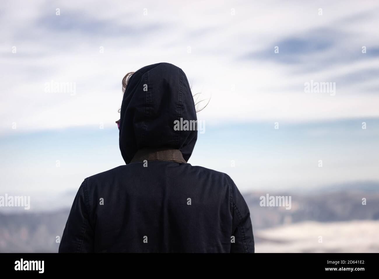 Hood Up Jacket High Resolution Stock Photography and Images - Alamy
