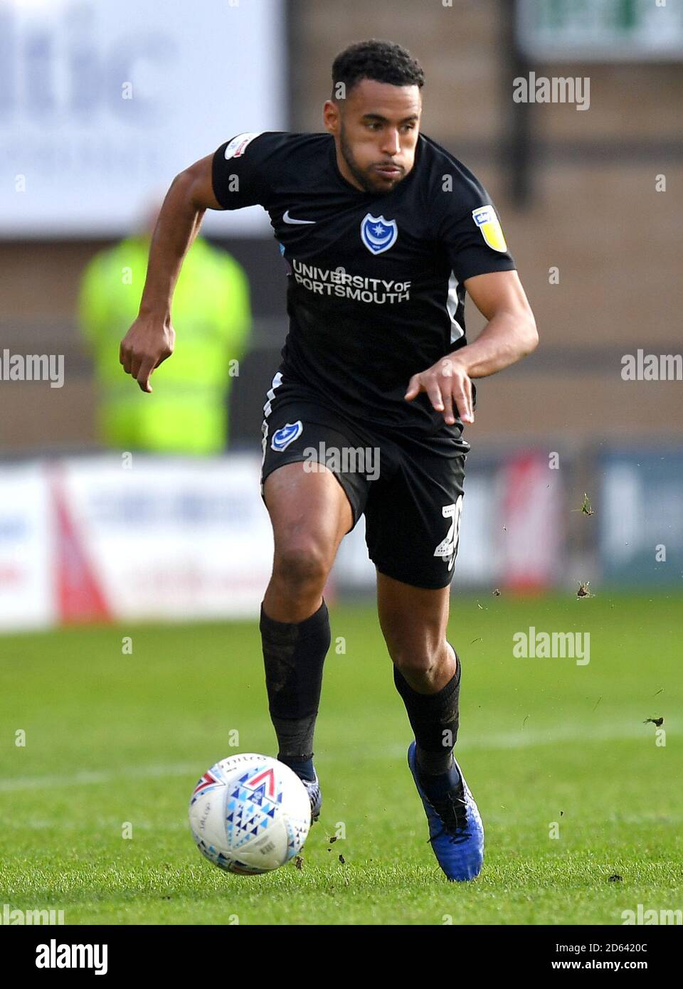 Portsmouth's Nathan Thompson Stock Photo - Alamy