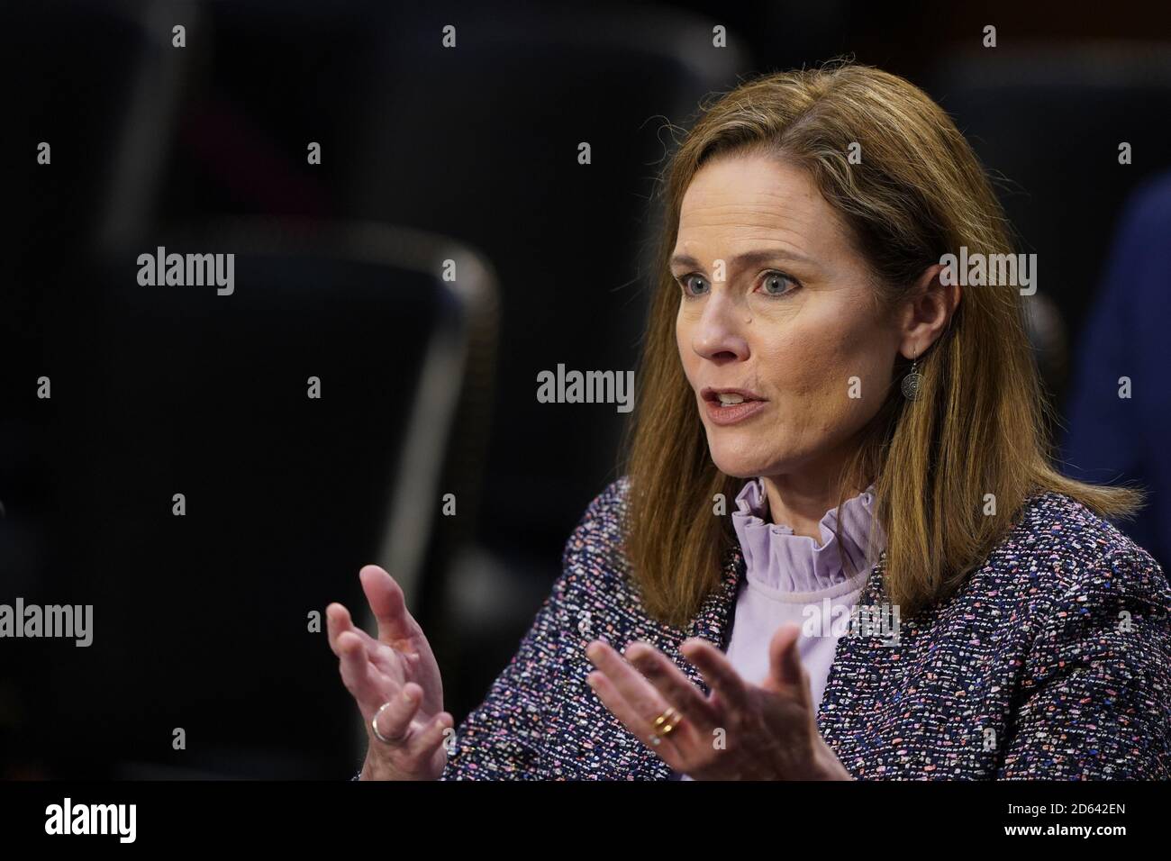 Washington, United States. 14th Oct, 2020. Supreme Court nominee Judge ...