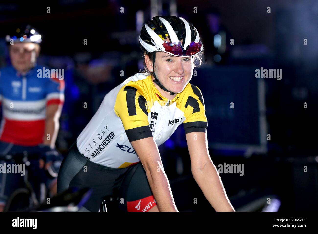 Lin Lea Teutenberg on Day Three of the Six Day Series Manchester at the ...
