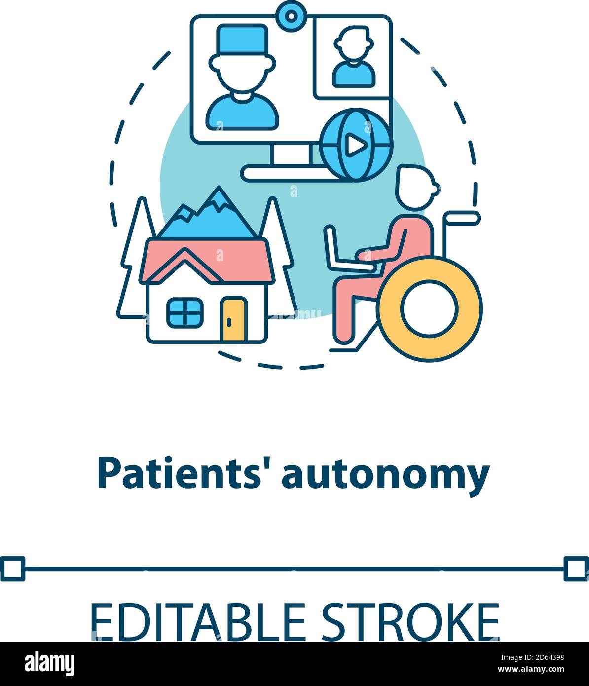 Body autonomy Stock Vector Images - Alamy