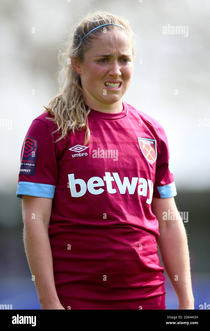 West Ham United's Brianna Visalli Stock Photo - Alamy