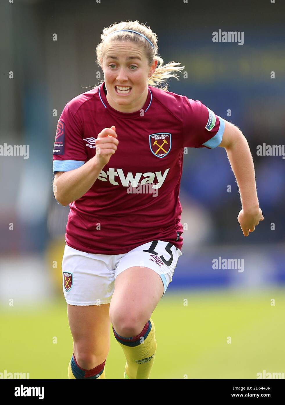 West Ham United's Brianna Visalli Stock Photo - Alamy