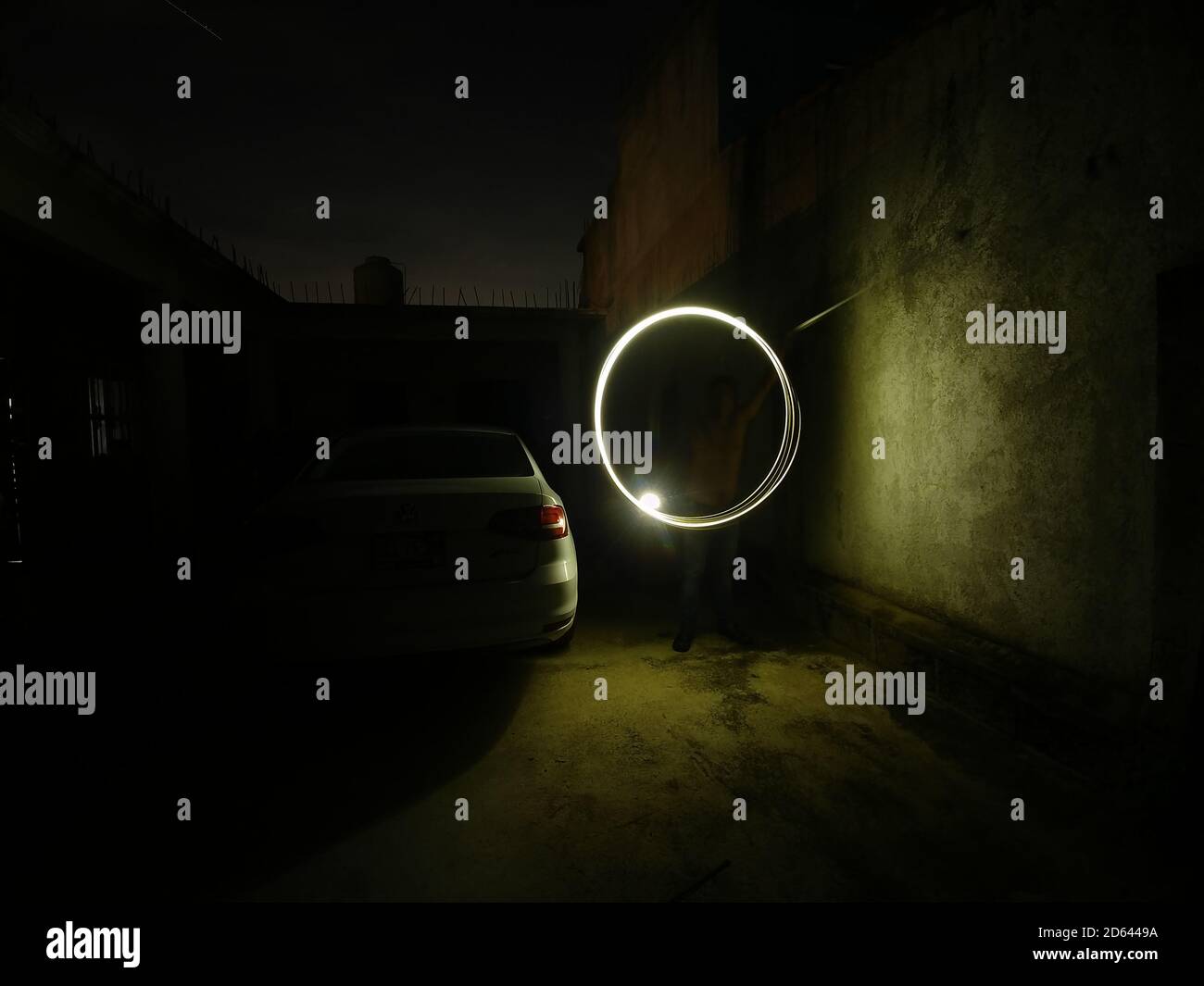 Light effect of circular shape Stock Photo - Alamy