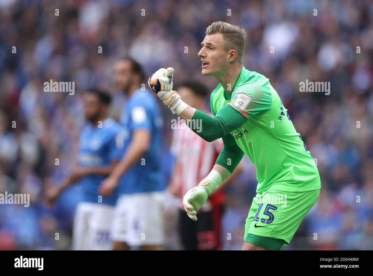 Portsmouth goalkeeper Craig MacGillivray Stock Photo - Alamy