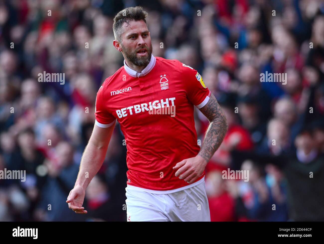 Nottingham Forest's Daryl Murphy Stock Photo - Alamy
